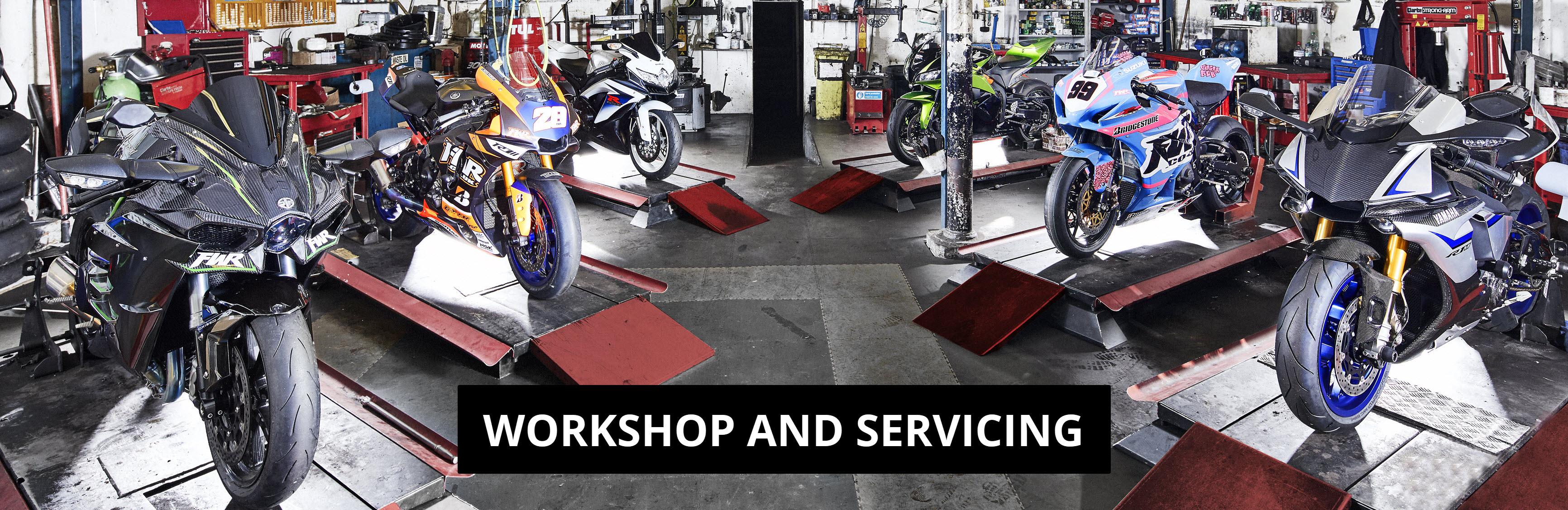 Motorcycle servicing